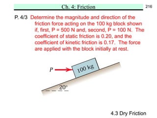 Friction -types of friction and dry friction | PPT
