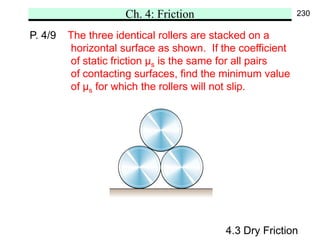 Friction -types of friction and dry friction | PDF