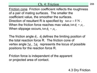 Friction -types of friction and dry friction | PPT