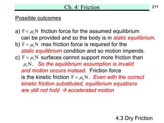 Friction -types of friction and dry friction | PPT