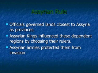 Ch 4 2 – Assyria Dominates The Fertile Crescent | PPT