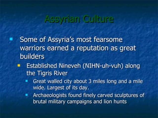 Ch 4 2 – Assyria Dominates The Fertile Crescent | PPT