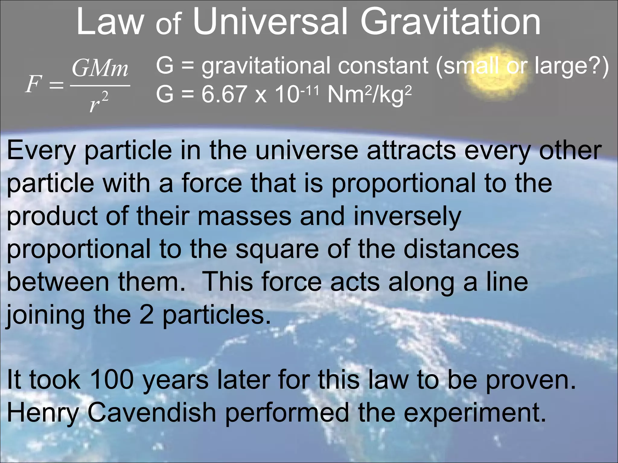 Ch4.5 - conceptual gravity | PPT