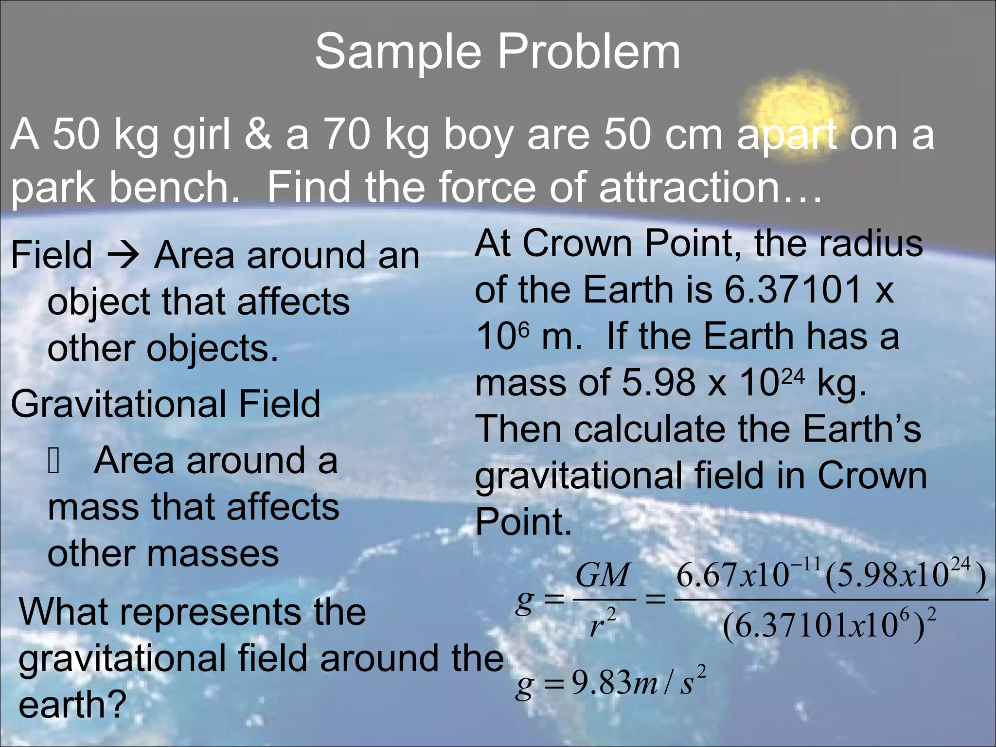 Ch4.5 - conceptual gravity | PPT