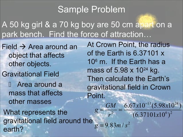 Ch4.5 - conceptual gravity | PPT