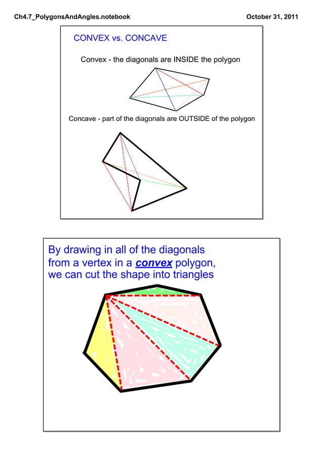 Ch4.7 Polygons and Angles | PDF | Geography | Science
