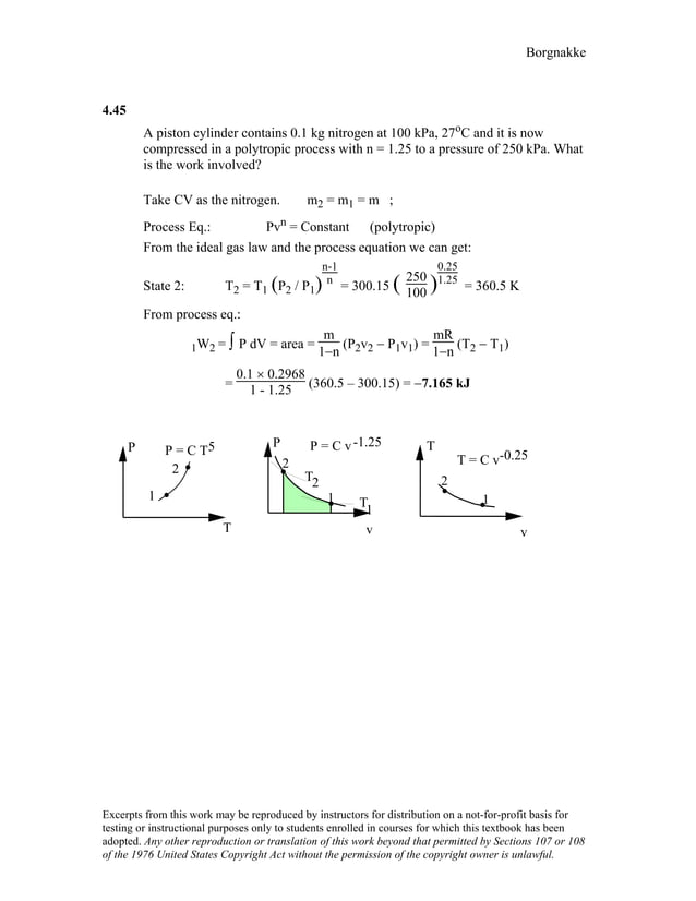 Ch4 answer to the homework problem | PDF