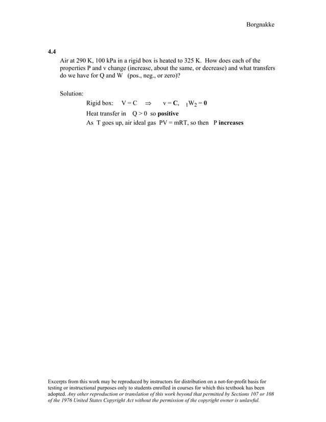 Ch4 answer to the homework problem | PDF