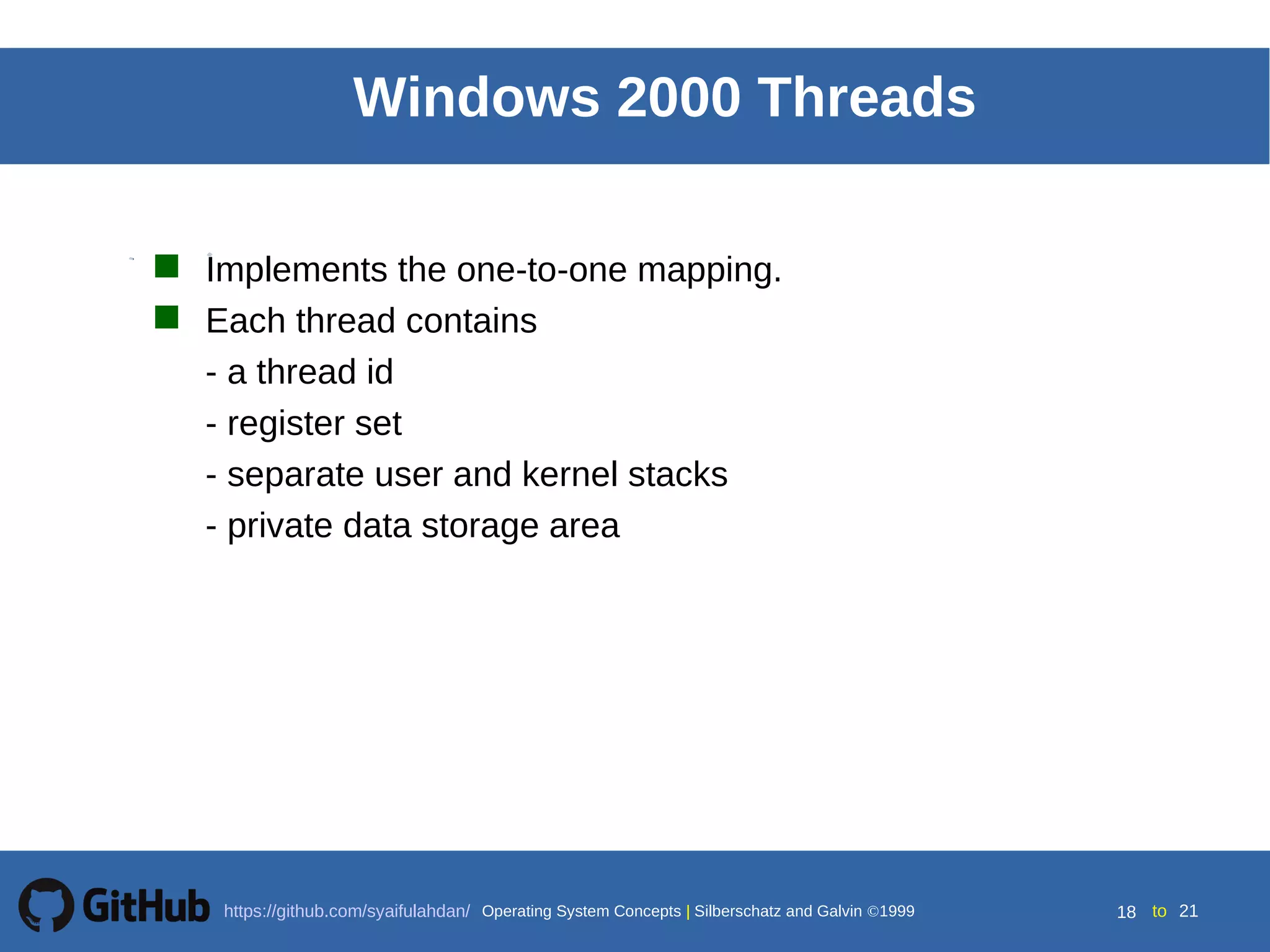 Operating System : Ch4 b threads | PDF | Operating Systems | Computer ...