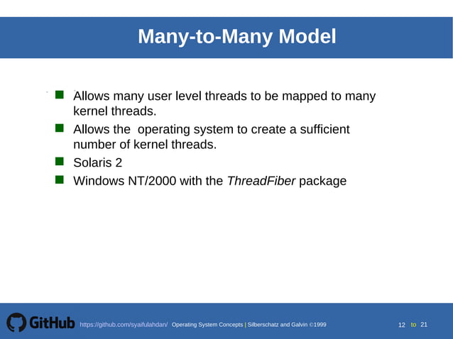Operating System Ch4 B Threads Pdf Operating Systems Computer Software And Applications