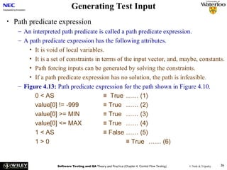 Software Testing and Quality Assurance Software Testing and Quality ...