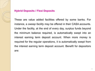 Ch 4 DEPOSITS IN COMMERCIAL BANKS | PPTX