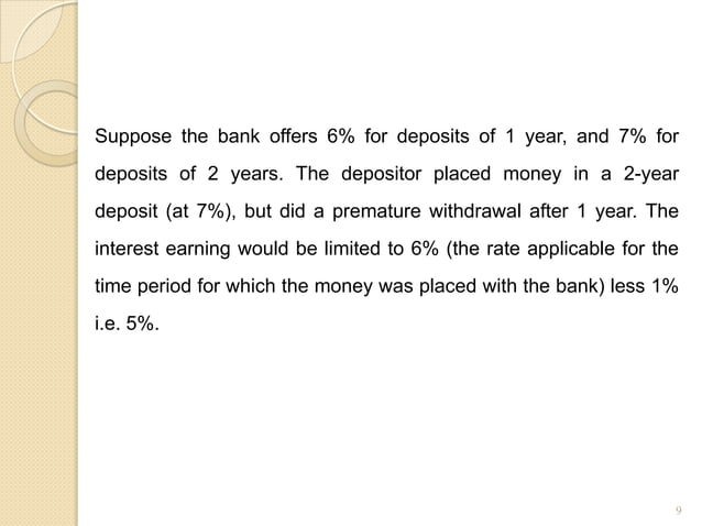 Ch 4 DEPOSITS IN COMMERCIAL BANKS | PPTX
