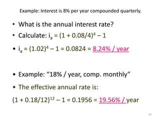 Nominal and Effective interest Rate fore | PPT