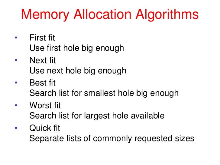 Ch4 memory management