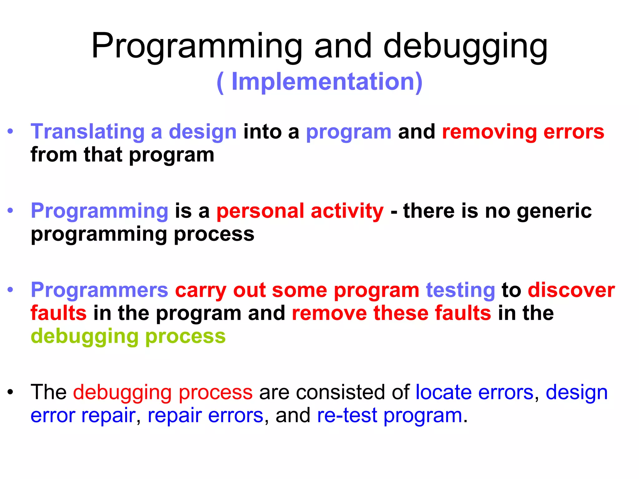 software Engineering process | PPT