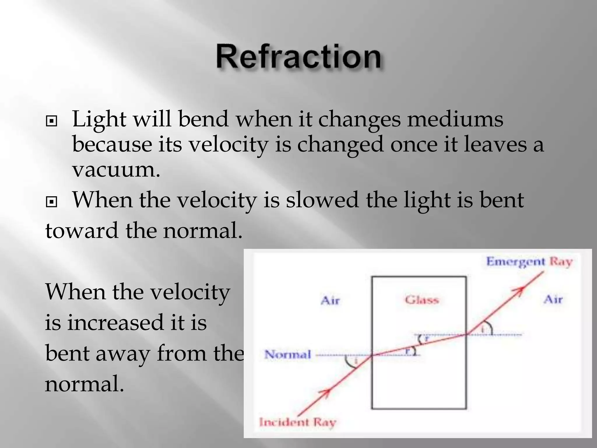 Ch 4 -reflection, refraction and snell’s law | PPTX