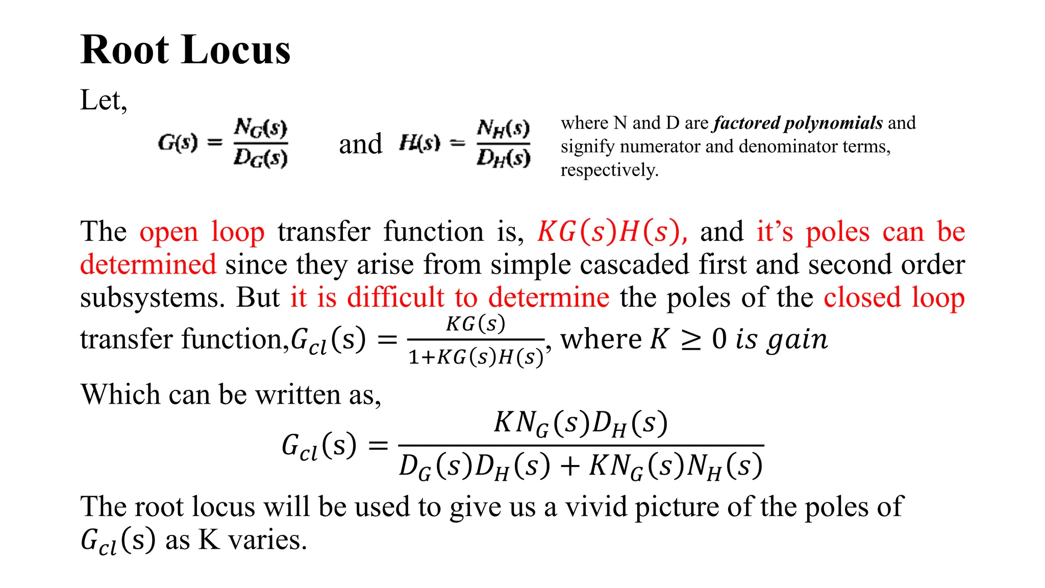 Analysis and Design of Control System using Root Locus | PDF