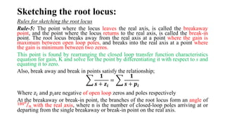 Analysis and Design of Control System using Root Locus | PDF