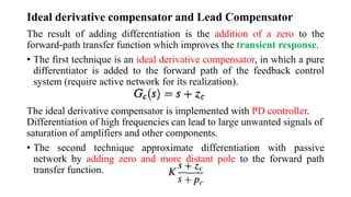 Analysis and Design of Control System using Root Locus | PDF