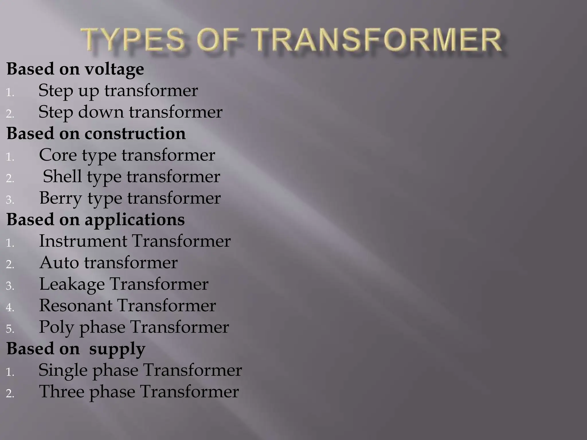 transformer-and-dc-motor control designs | PPT