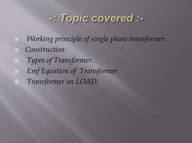 transformer-and-dc-motor control designs | PPT