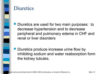 Ch 42-43.ppt Diuretics.ppt Diuretics are medications that increase the ...