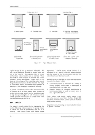 Ch 44 subsoil drainage | PDF