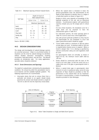 Ch 44 subsoil drainage | PDF