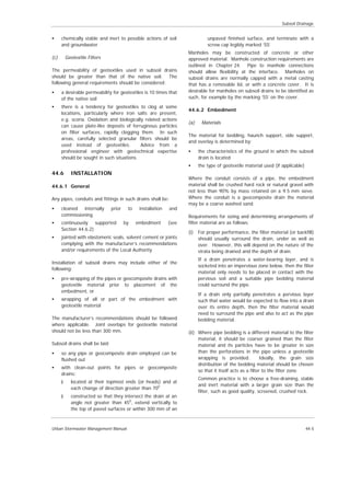 Ch 44 subsoil drainage | PDF