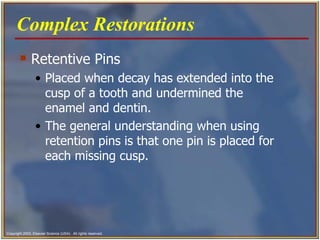 Restorative and Esthetic Dentistry | PPT