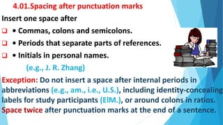 Ch4 apa style 6th edition 2 | PPTX