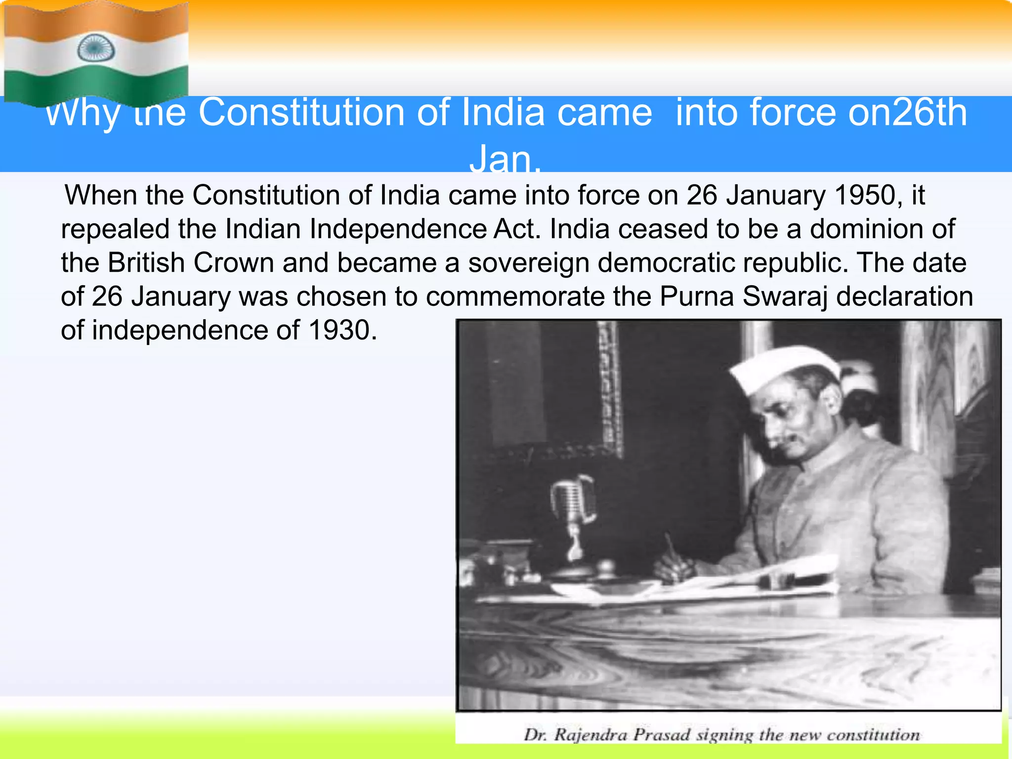 Ch 4 Basic Features of the Indian Constitution | PPT