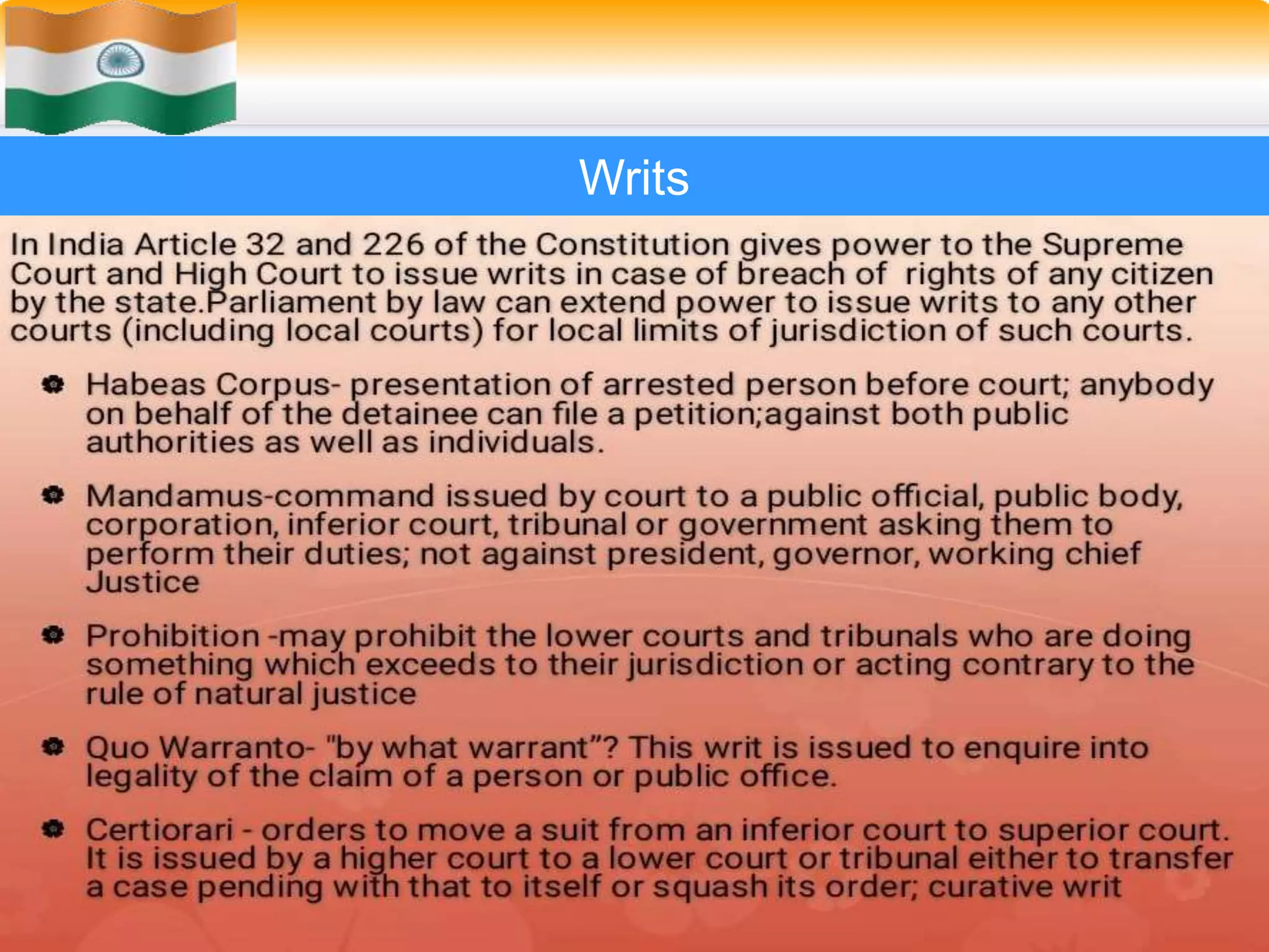 Ch 4 Basic Features of the Indian Constitution | PPT