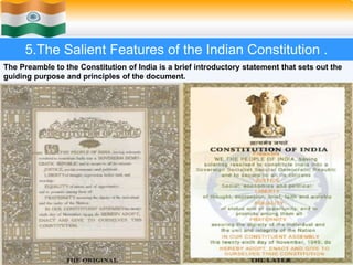 Ch 4 Basic Features of the Indian Constitution | PPT