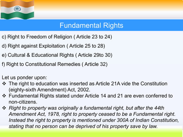Ch 4 Basic Features of the Indian Constitution | PPT