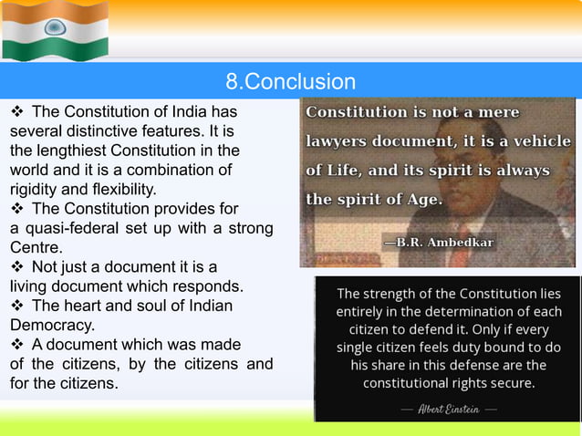 Ch 4 Basic Features of the Indian Constitution | PPT