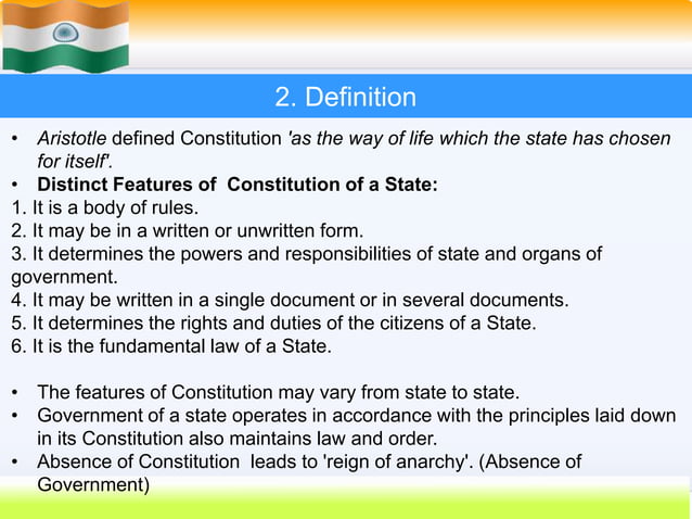 Ch 4 Basic Features of the Indian Constitution | PPT