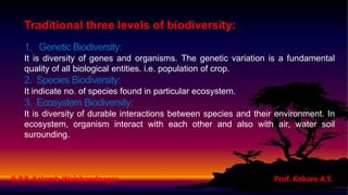 Ch 4 Biodiversity and Its Conservation | PPTX