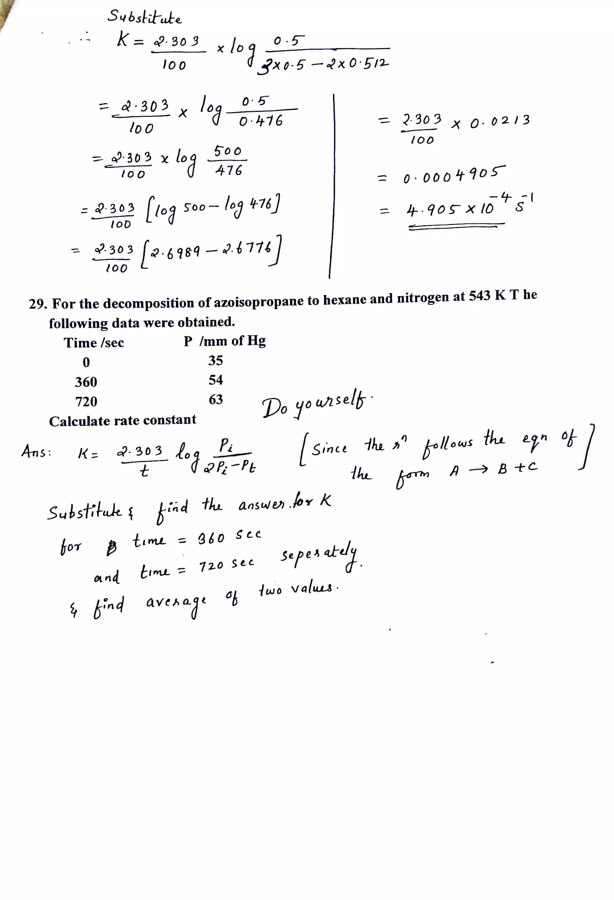 Ch 4 Chemical kinetics Numericals Pyq.pdf