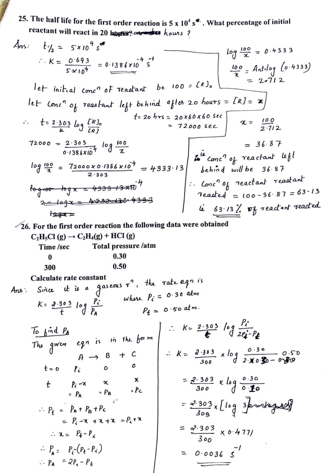 Ch 4 Chemical kinetics Numericals Pyq.pdf