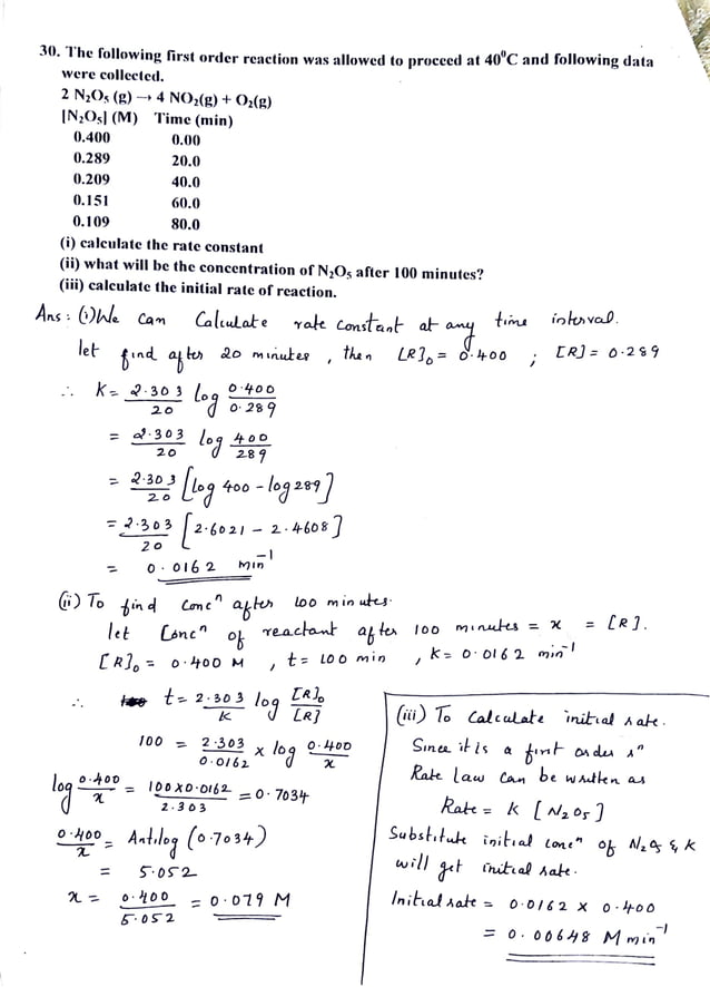 Ch 4 Chemical kinetics Numericals Pyq.pdf