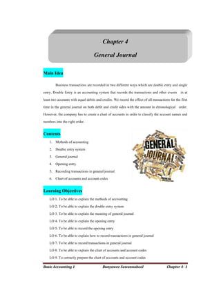 Ch4 General Journal | PDF