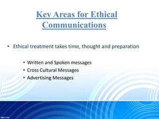 communication and ethics | PPTX