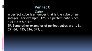 Ch 4 Cubes and Cube roots.ppt | Games and Puzzles | Hobbies & Interests