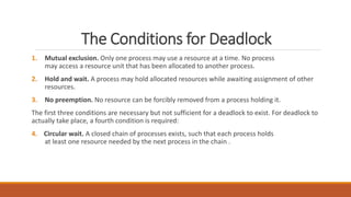Ch 4 deadlock | PPT