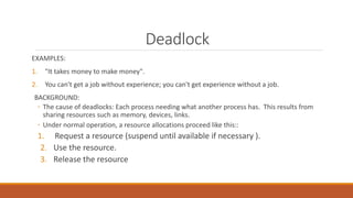 Ch 4 deadlock | PPT