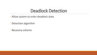 Ch 4 deadlock | PPT