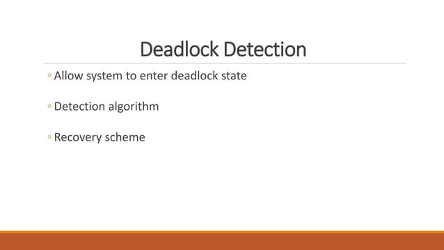 Ch 4 deadlock | PPT