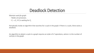 Ch 4 deadlock | PPT